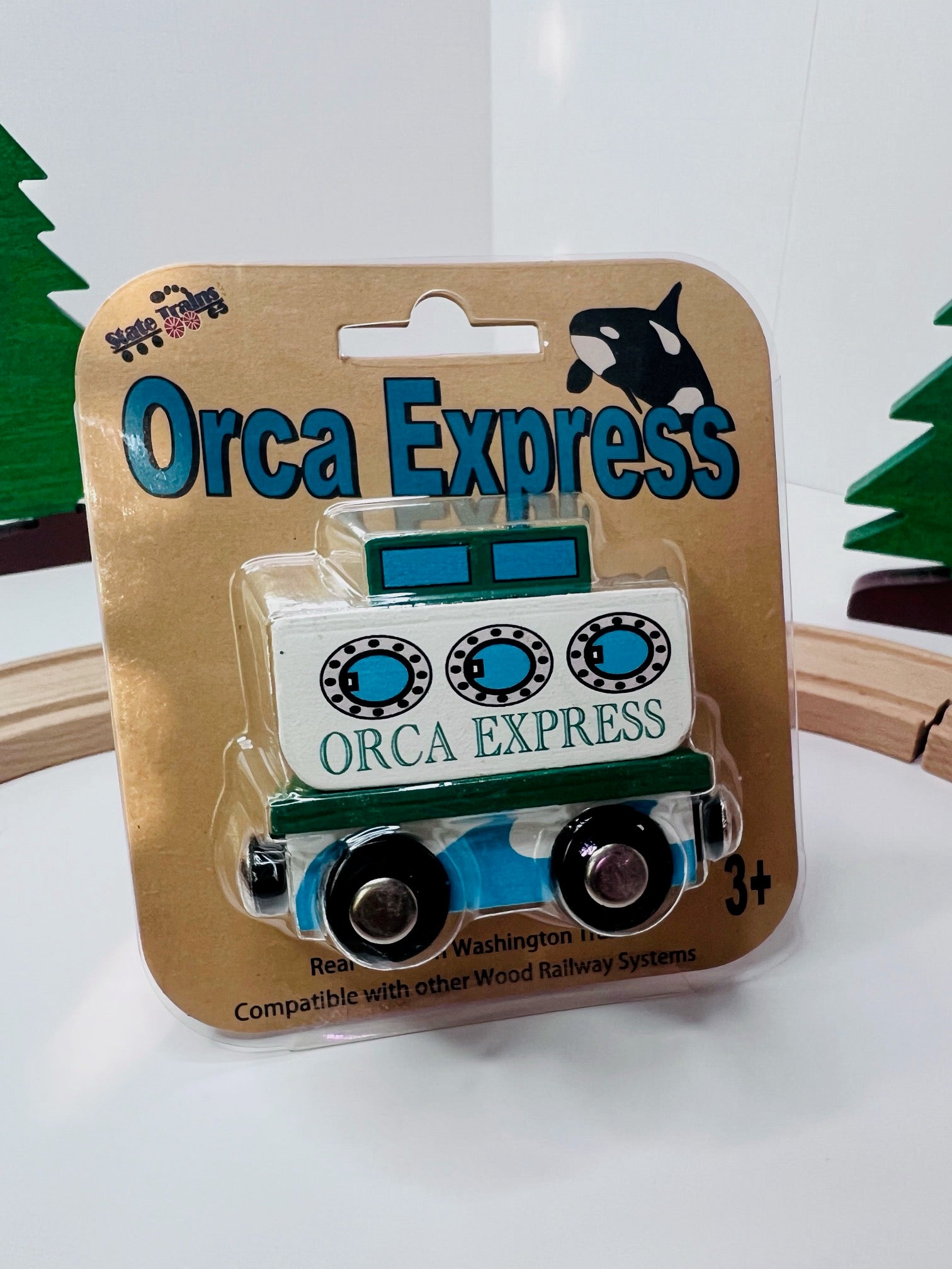 The Orca Express - Washington Wooden State Train – State Trains